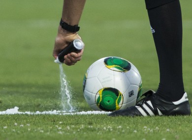 FIFA approves vanishing spray at Club World Cup · The42