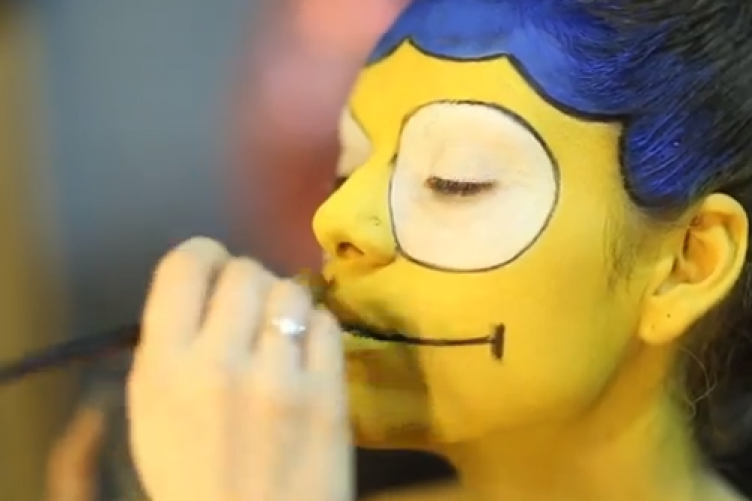 Marge Simpson Face Makeup | Makeupview.co