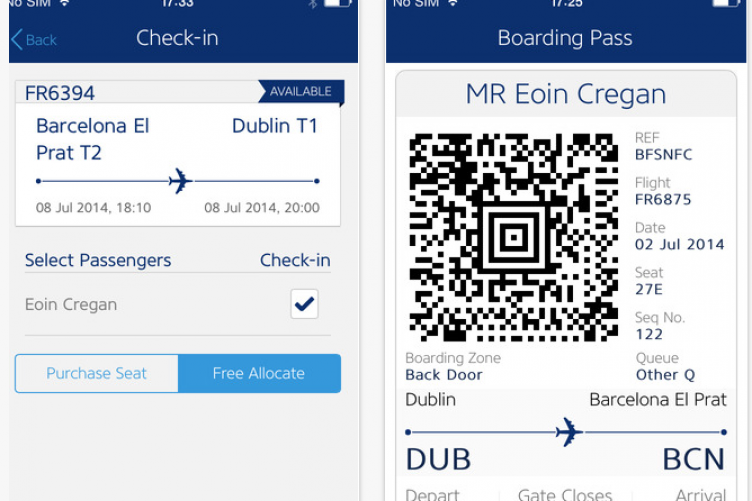 Coin Lait Donner Des Droits Imprimir Boarding Pass Ryanair Album 