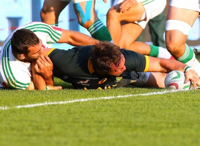 Huge blow for Springboks as Coenie Oosthuizen out of World Cup with ...